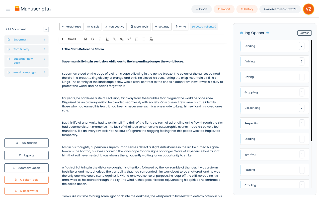 ING Openers Report, Improve Sentence Flow in Academic Writing ...